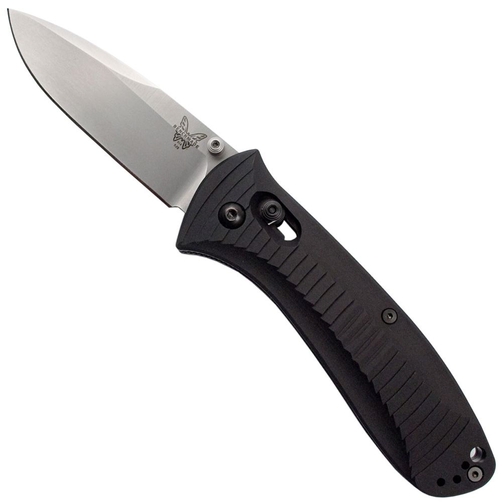 Benchmade 520 Presidio Aluminum Handle Folding Blade Knife | Mrknife