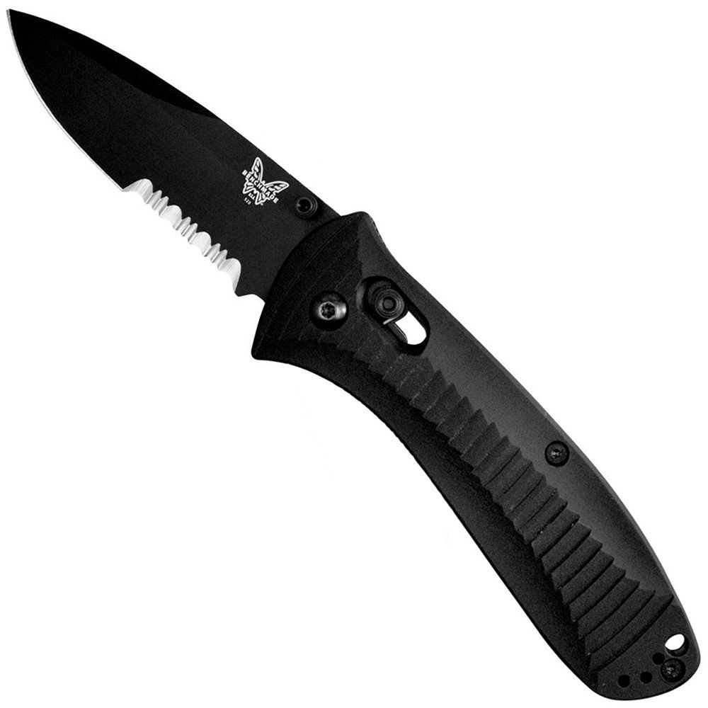 Benchmade 520 Presidio Aluminum Handle Folding Blade Knife | Mrknife