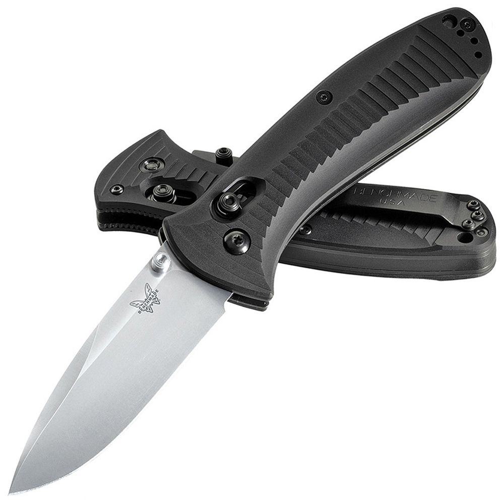 Benchmade 520 Presidio Aluminum Handle Folding Blade Knife | Mrknife