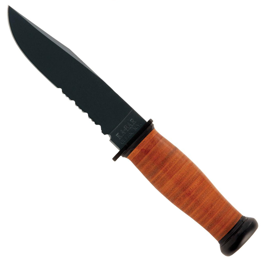 Mark I Plain Edge Fixed Blade Knife with Sheath | Mrknife