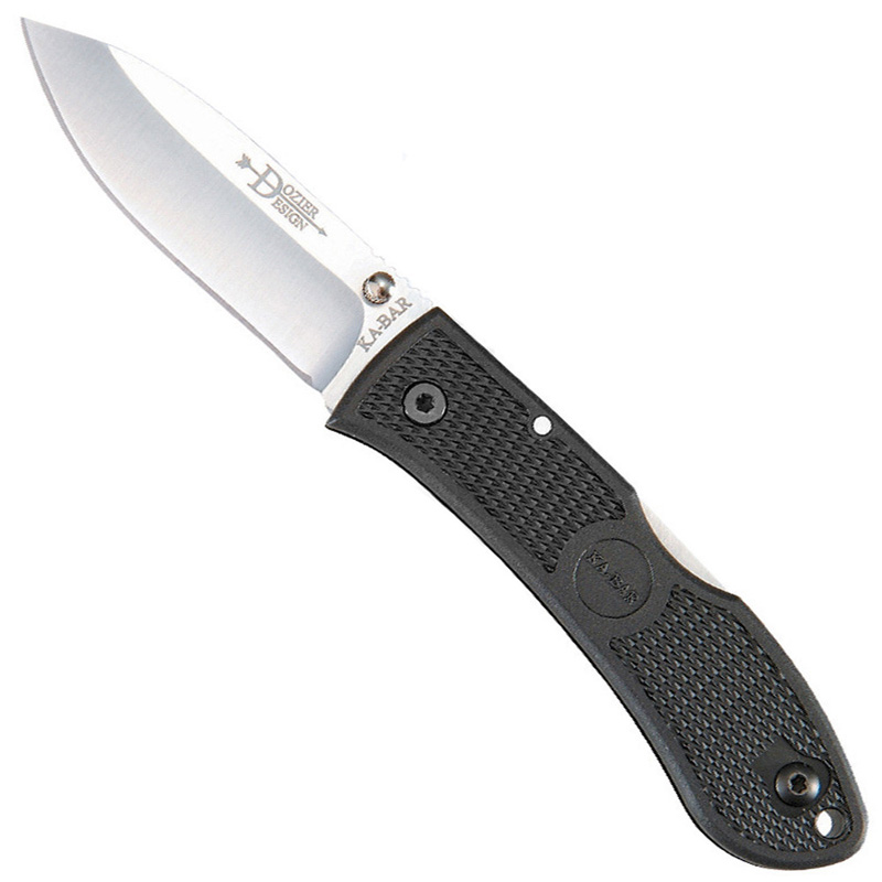 Ka-Bar Mini Dozier Zytel Handle Folding Knife | Mrknife