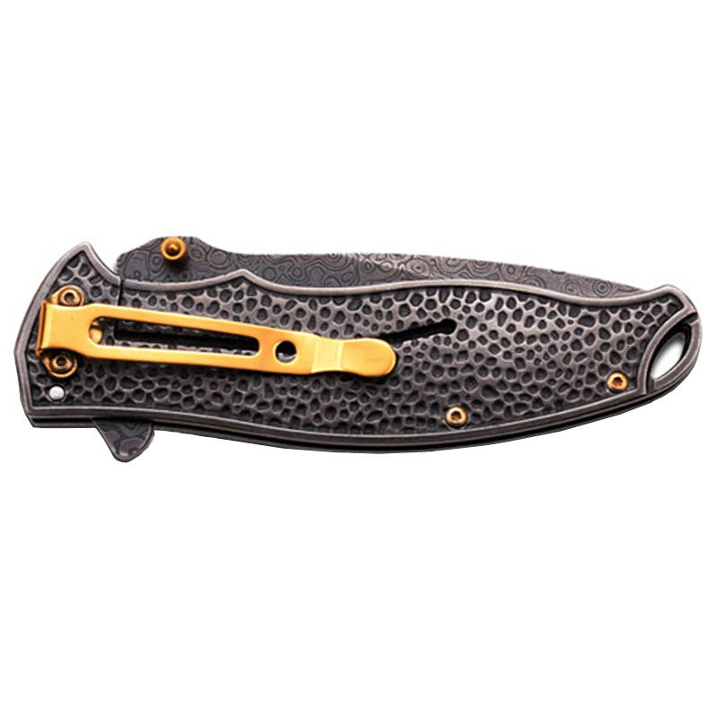 Masters Collection A019 Titanium Coated Folding Knife | Mrknife.com