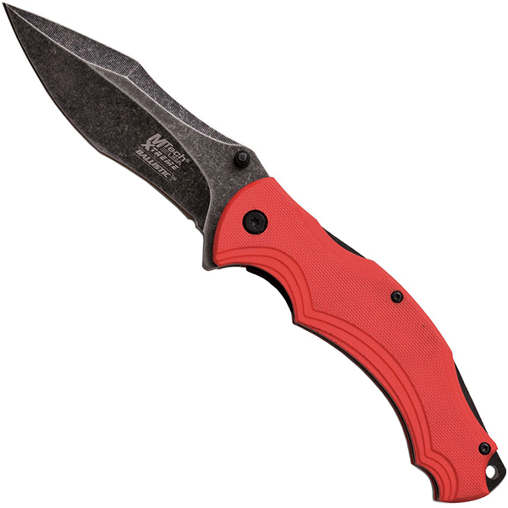 MTech USA Xtreme Ballistic Stonewashed Folder Blade Knife | Mrknife MTech USA Xtreme Ballistic Stonewashed Folder Blade Knife | Mrknife