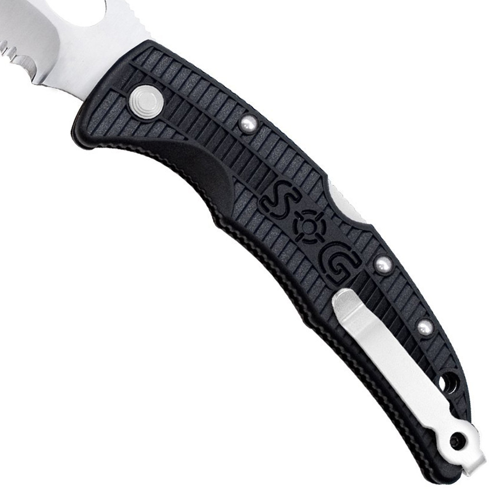 SOGzilla 8Cr13MoV Steel Clip-Point Blade Folding Knife | Mrknife