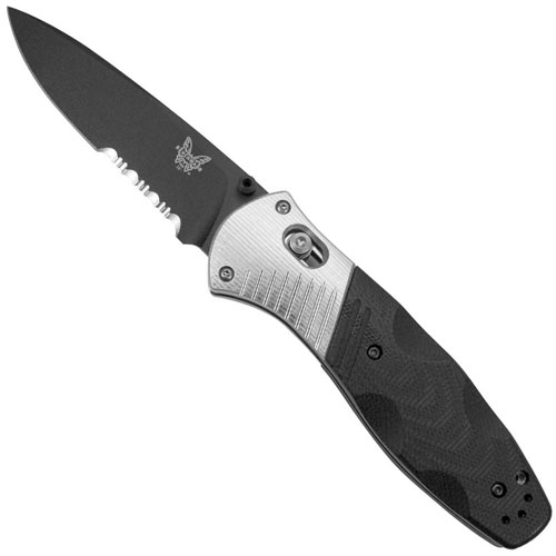 Benchmade 581 Barrage G-10 and Aluminum Handle Folding Knife | Mrknife