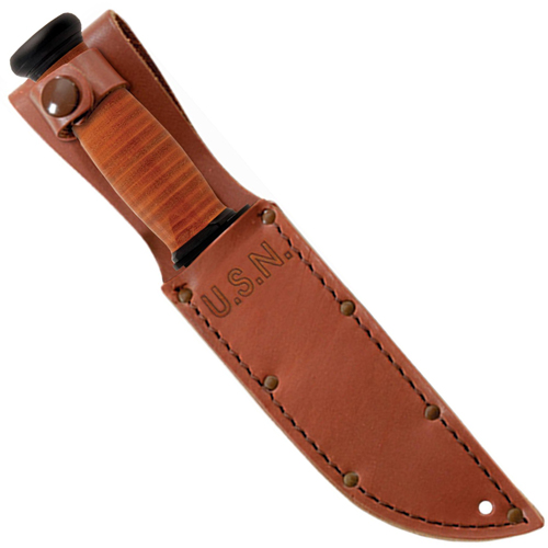Mark I Plain Edge Fixed Blade Knife with Sheath | Mrknife