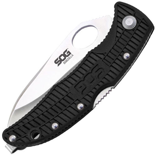 SOGzilla 8Cr13MoV Steel Clip-Point Blade Folding Knife | Mrknife
