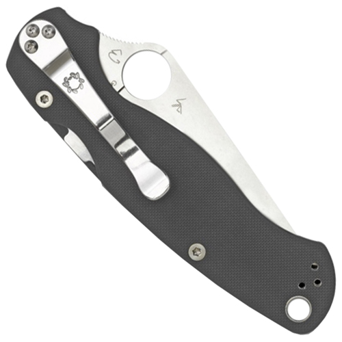 Para Military 2 Maxamet Steel Folding Blade Knife - Dark Gray | Mrknife
